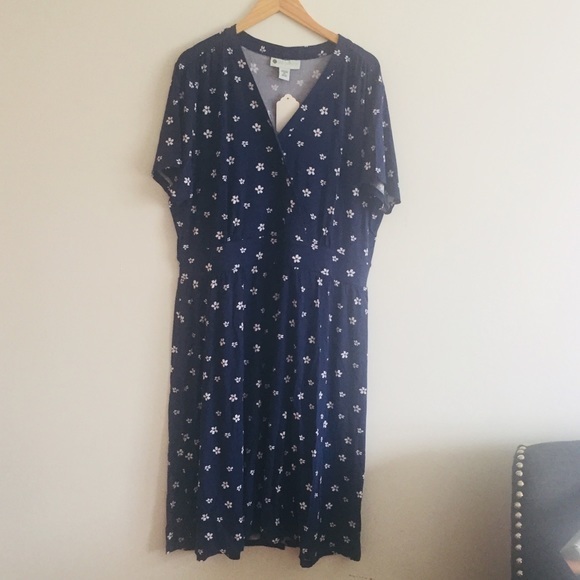 ella simone | Dresses | Elle Simone 2x Floral Short Sleeve Maxi Dress ...